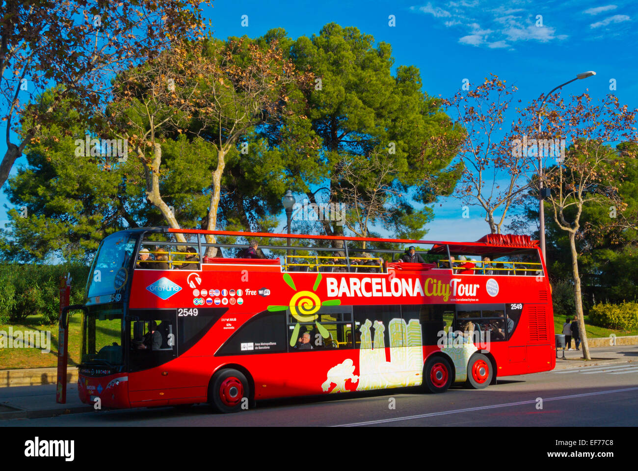 Bus touristique de barcelone Banque de photographies et d’images à ...