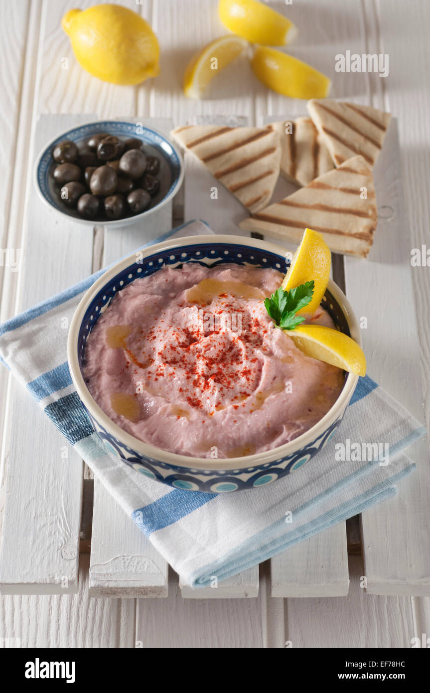 Trempette grecque taramasalata Banque de photographies et d’images à ...
