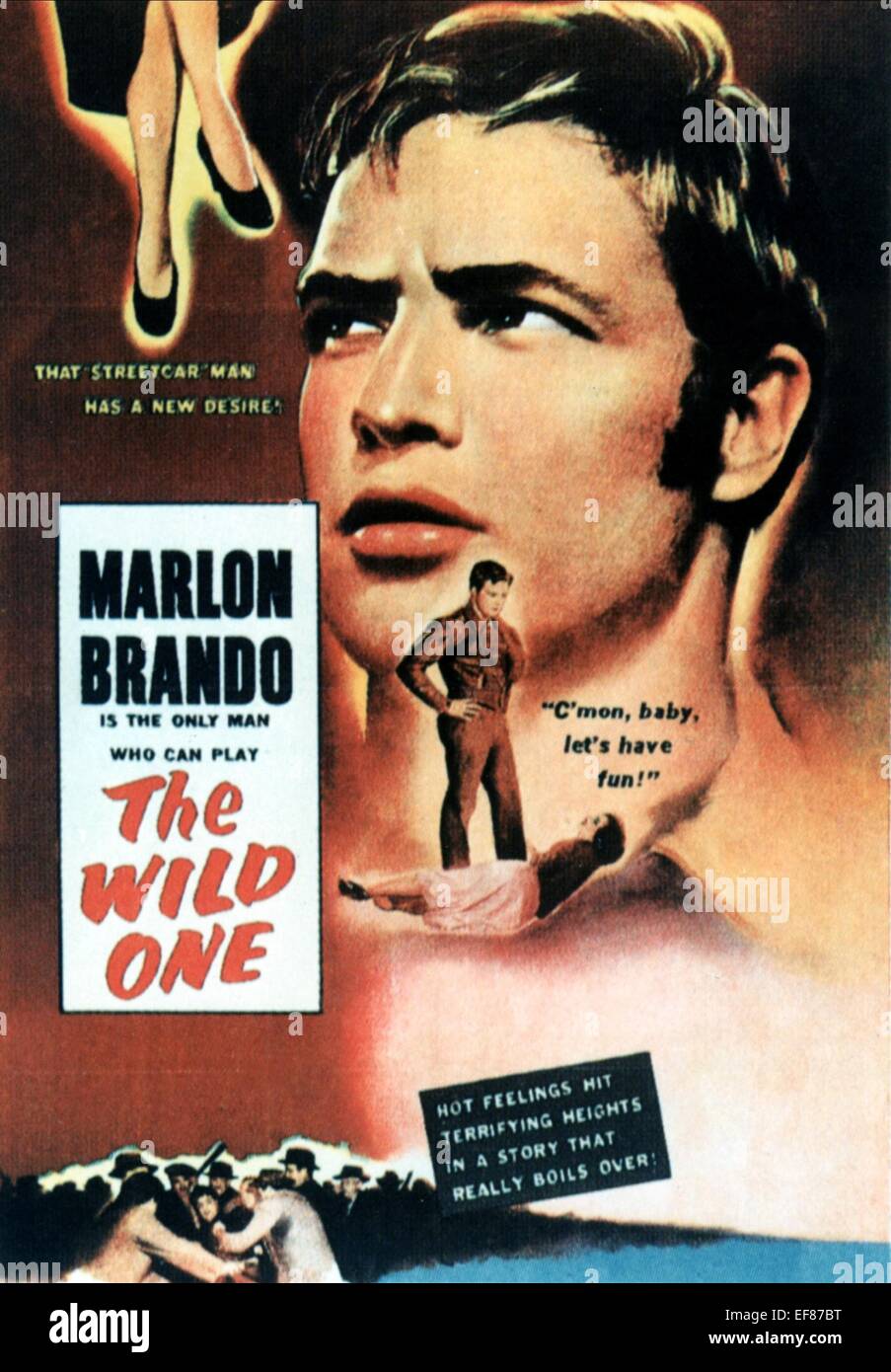 Affiche Marlon Brando Banque d'image et photos - Alamy