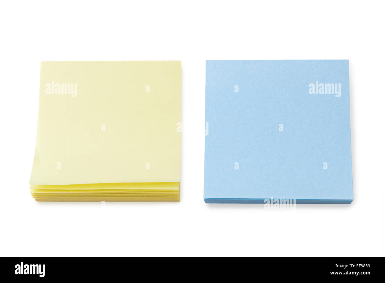 Blank post it notes Banque de photographies et d’images à haute ...