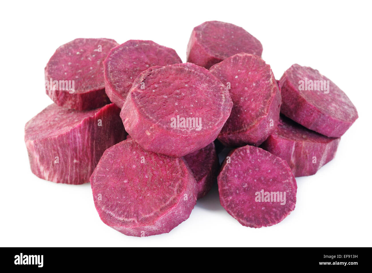 Patates douces violettes Banque de photographies et d’images à haute ...