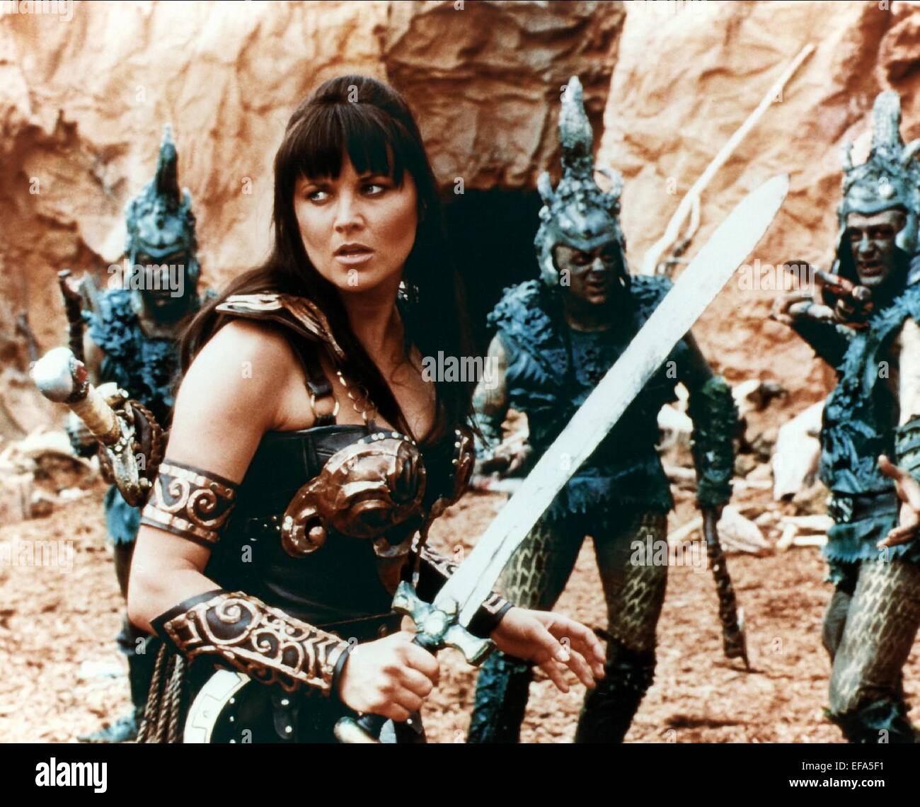 Warrior Princess Tv Lucy Lawless Banque d'image et photos - Alamy