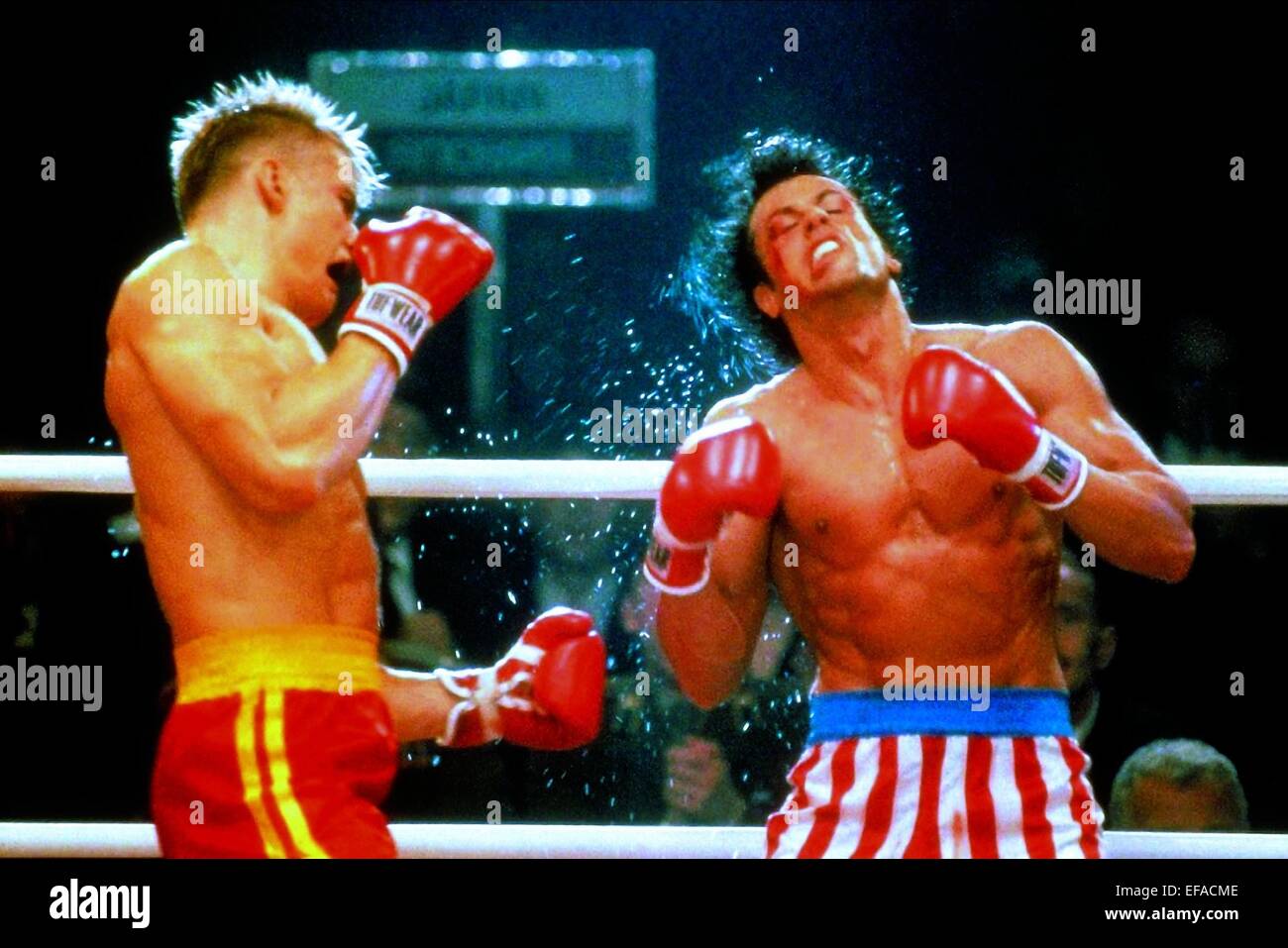 Dolph Lundgren Rocky Iv 1985 Banque d'image et photos - Alamy