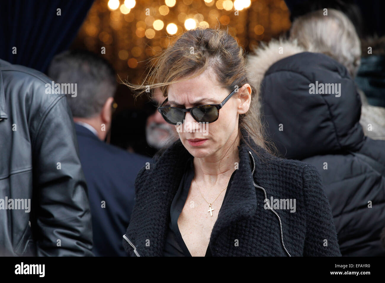 Athènes, Grèce. 30Th Jan, 2015. La fille de Demis Roussos, Emily ...