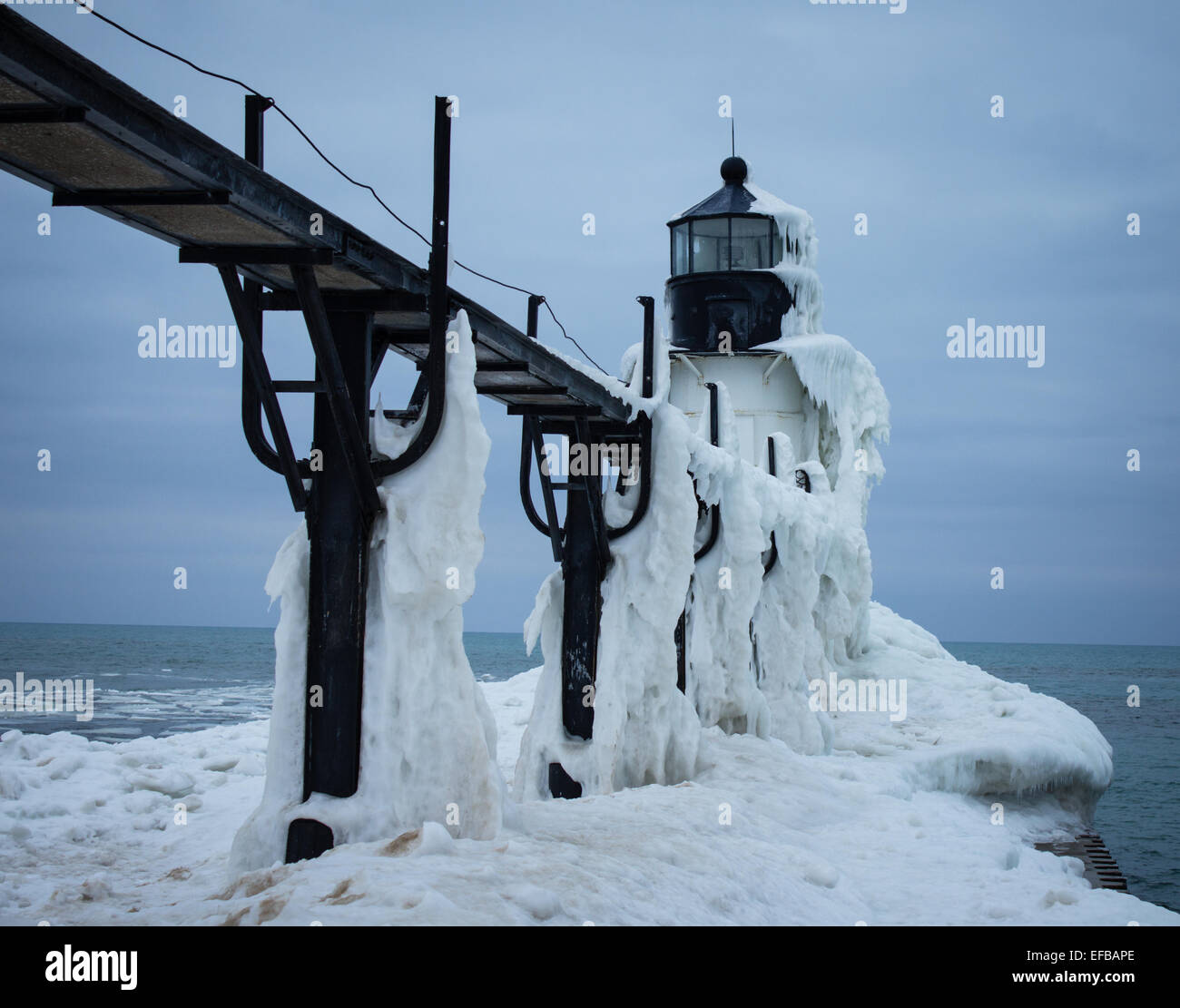 Phare de st joseph michigan Banque de photographies et d’images à haute ...