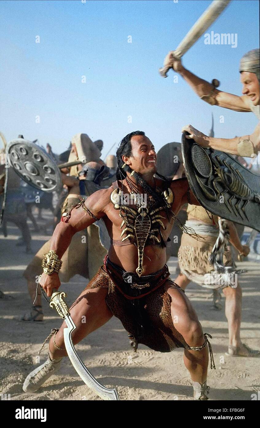 The Mummy Returns Dwayne Johnson Banque d'image et photos - Alamy