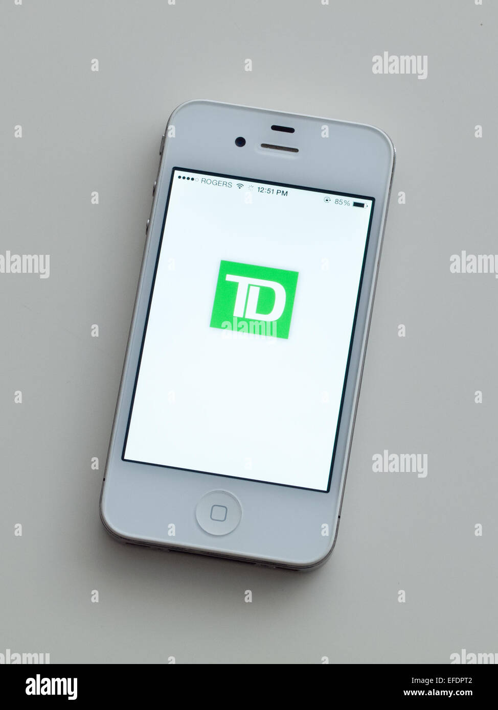 Td bank logo Banque de photographies et d’images à haute résolution - Alamy