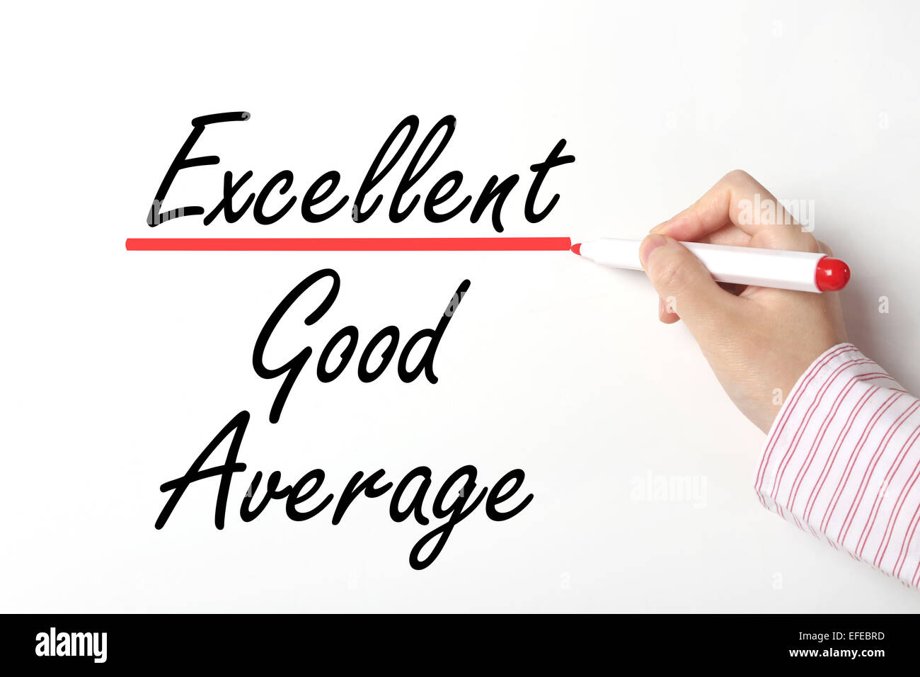 Underline word Banque de photographies et d’images à haute résolution ...