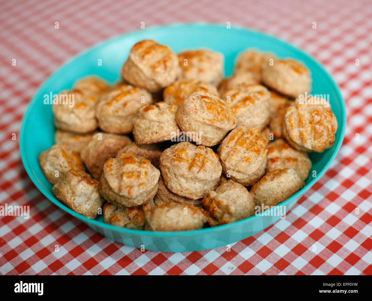 Des scones. Du gâteau au fromage traditionnel hongrois pogacsa Photo ...