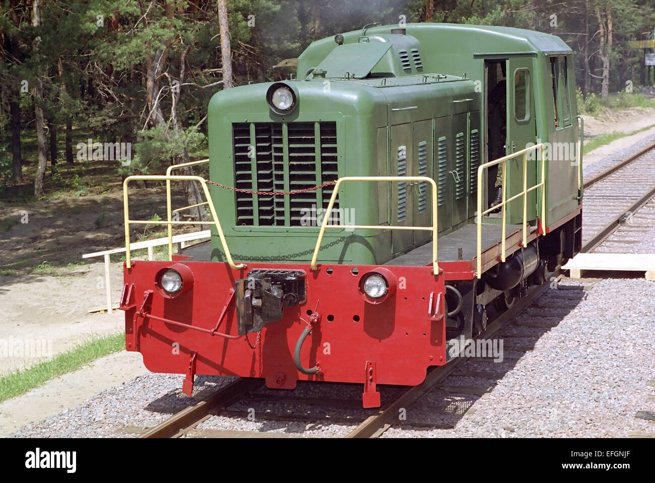 Diesel hydraulic locomotive Banque de photographies et d’images à haute ...