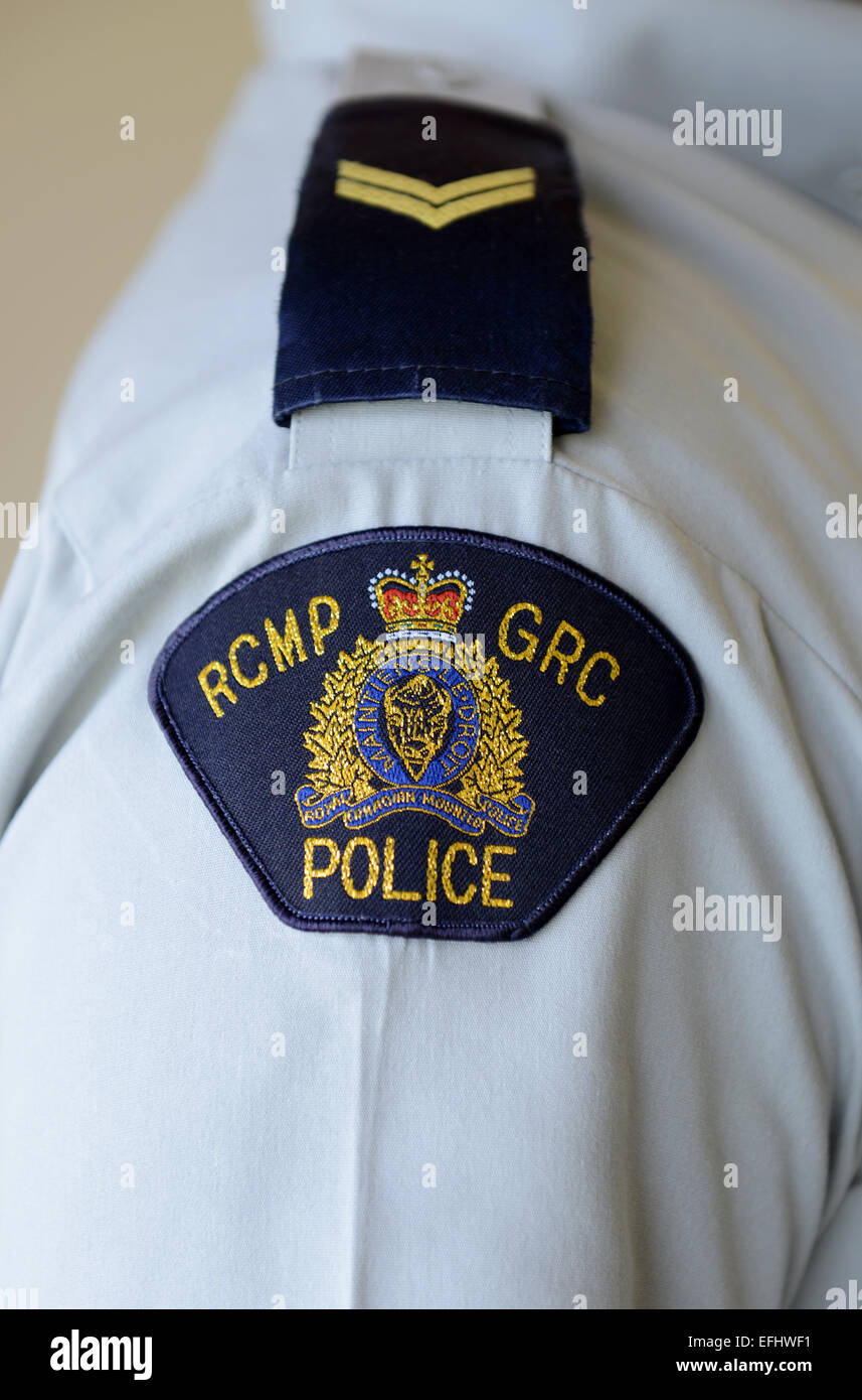 "Gendarmerie royale du Canada GRC GRC Police" badge, Canada Photo Stock ...