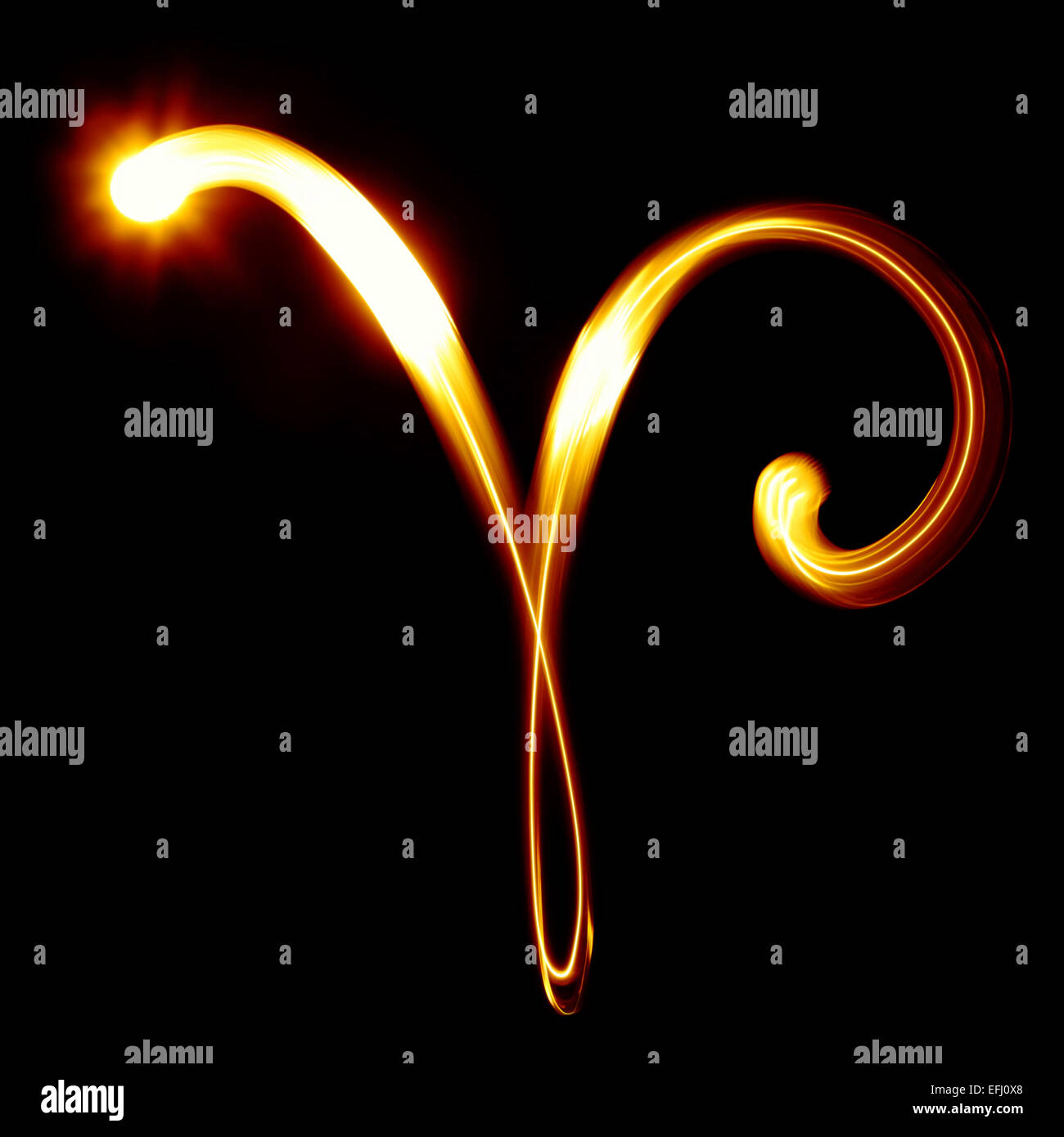 Zodiac Signs Aries Banque d'image et photos - Alamy