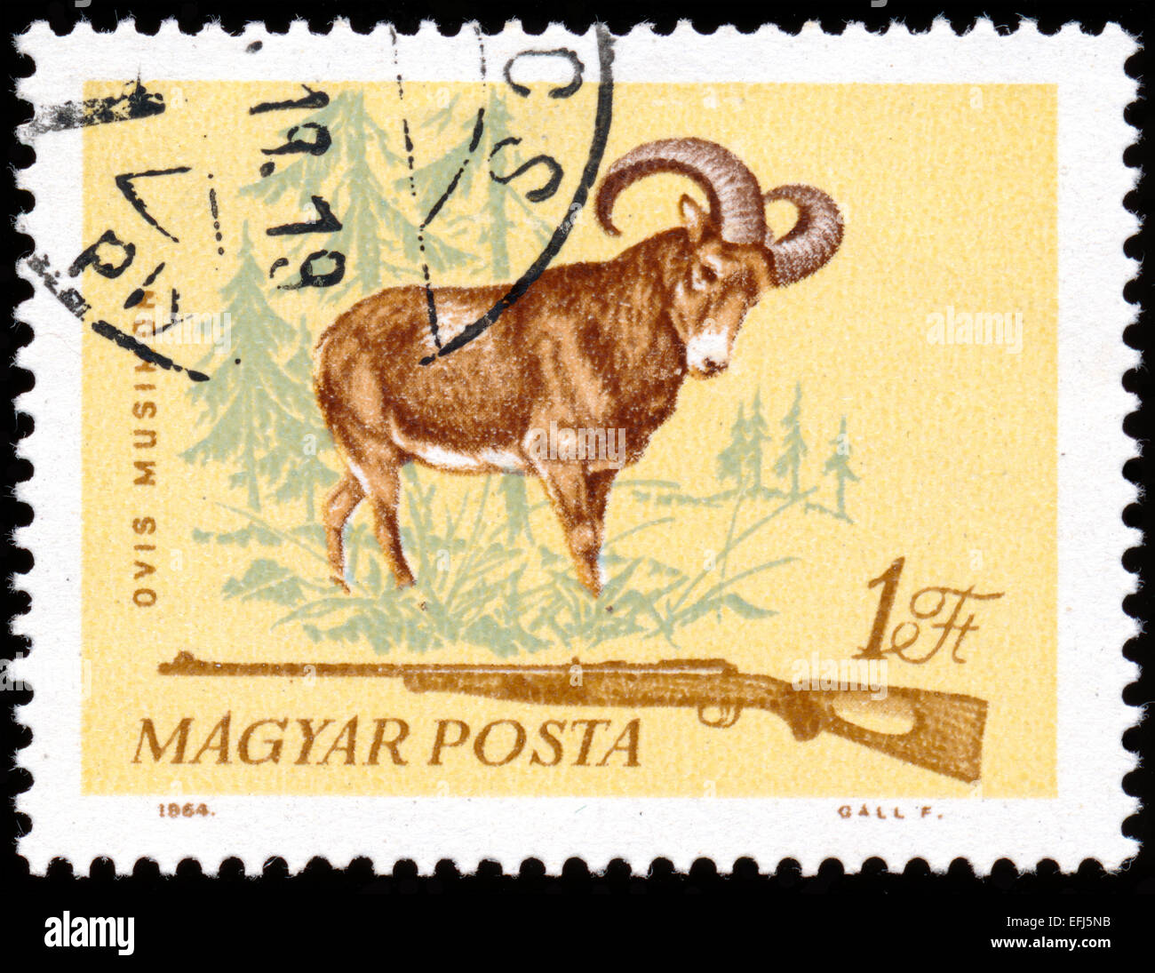 Hongrie - circa 1964 : timbre imprimé en Hongrie à partir de la ...