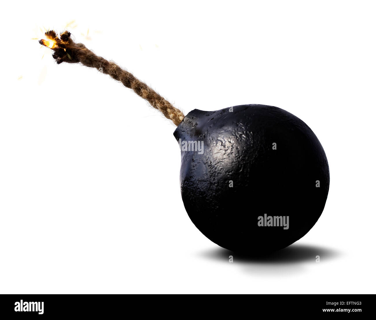 Bombe symbole Banque d'images détourées - Alamy