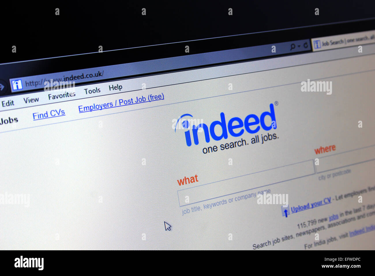 Indeed Banque de photographies et d’images à haute résolution - Alamy