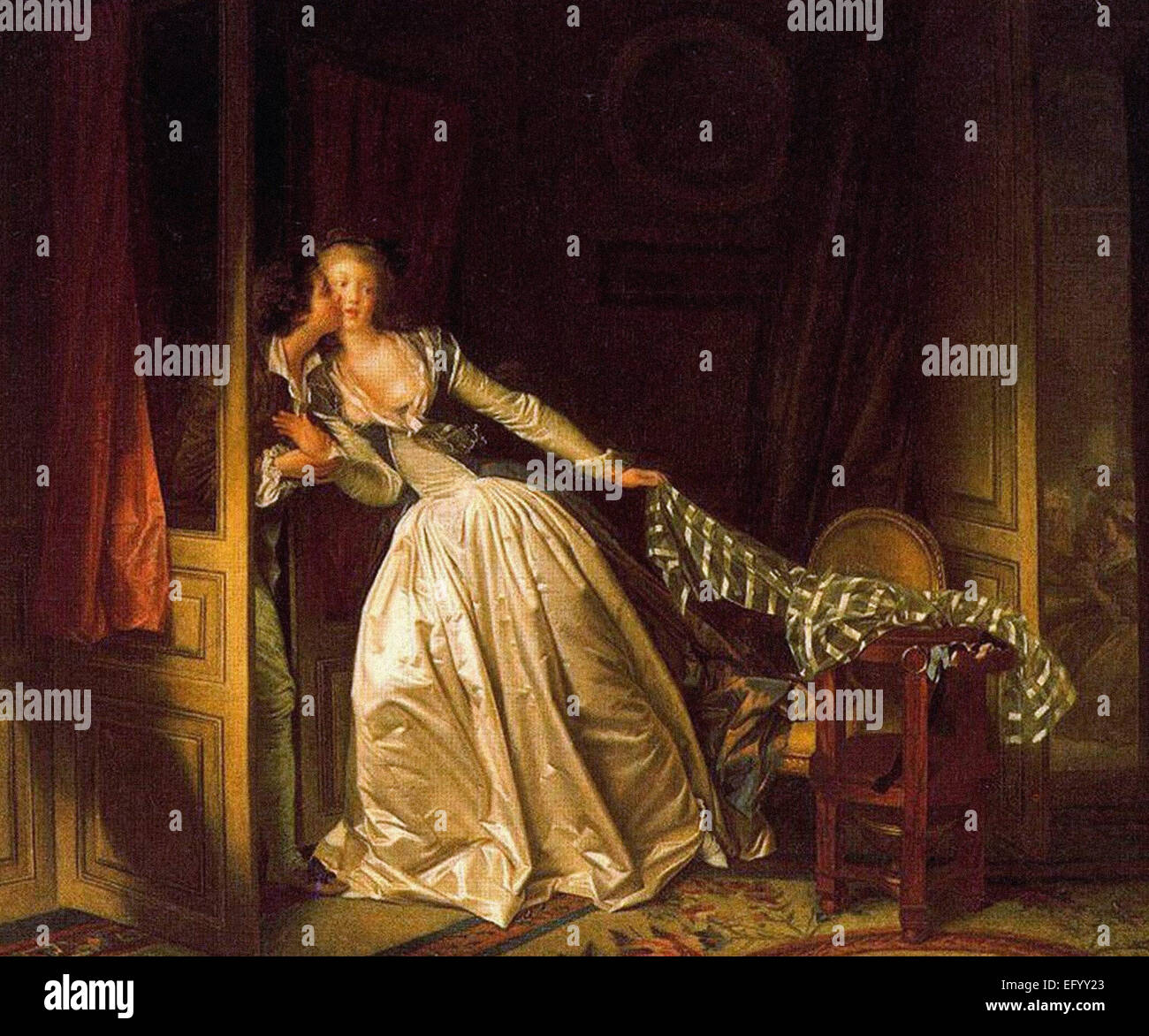 Painting by jean honore fragonard Banque de photographies et d’images à ...