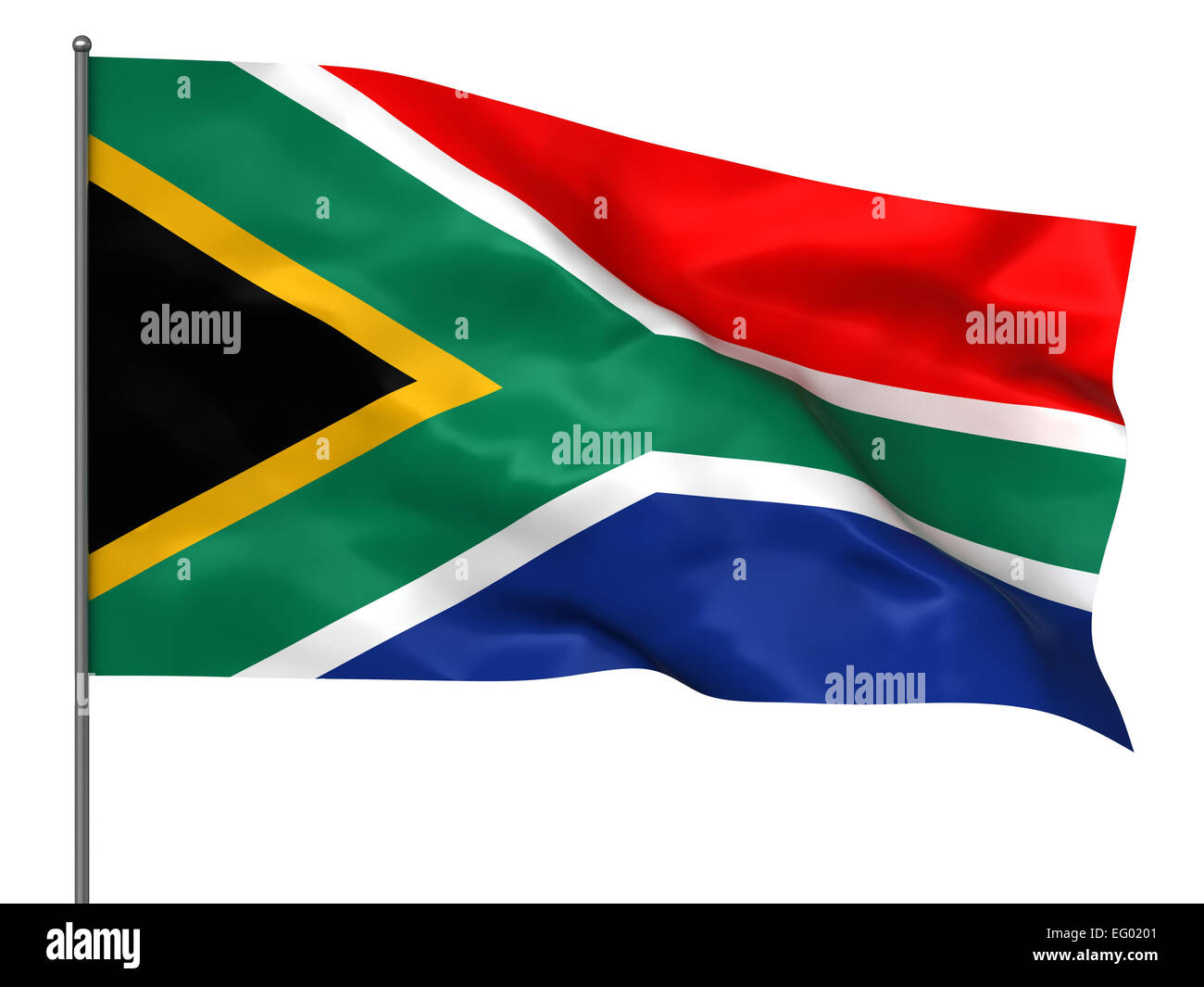 Drapeau de l'afrique du sud Banque de photographies et d’images à haute ...