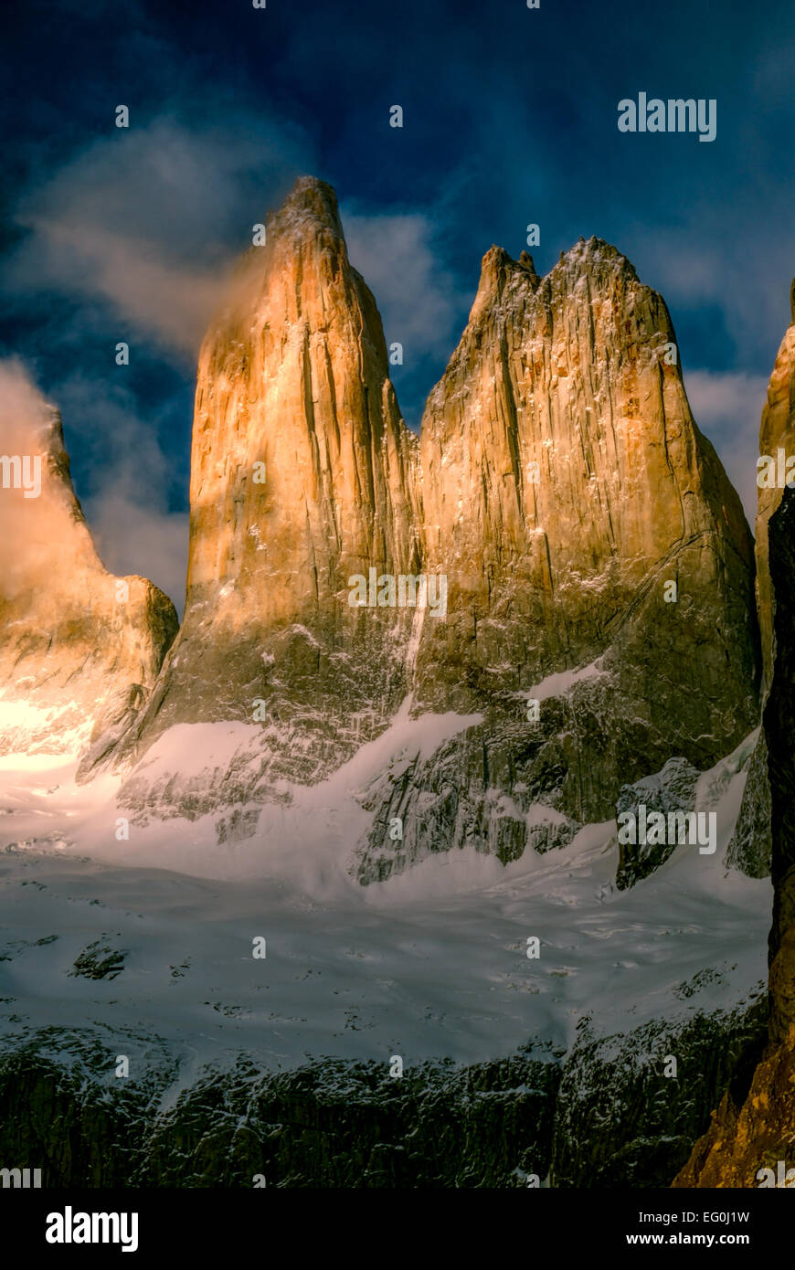 Parc national des torres del paine Banque de photographies et d’images ...