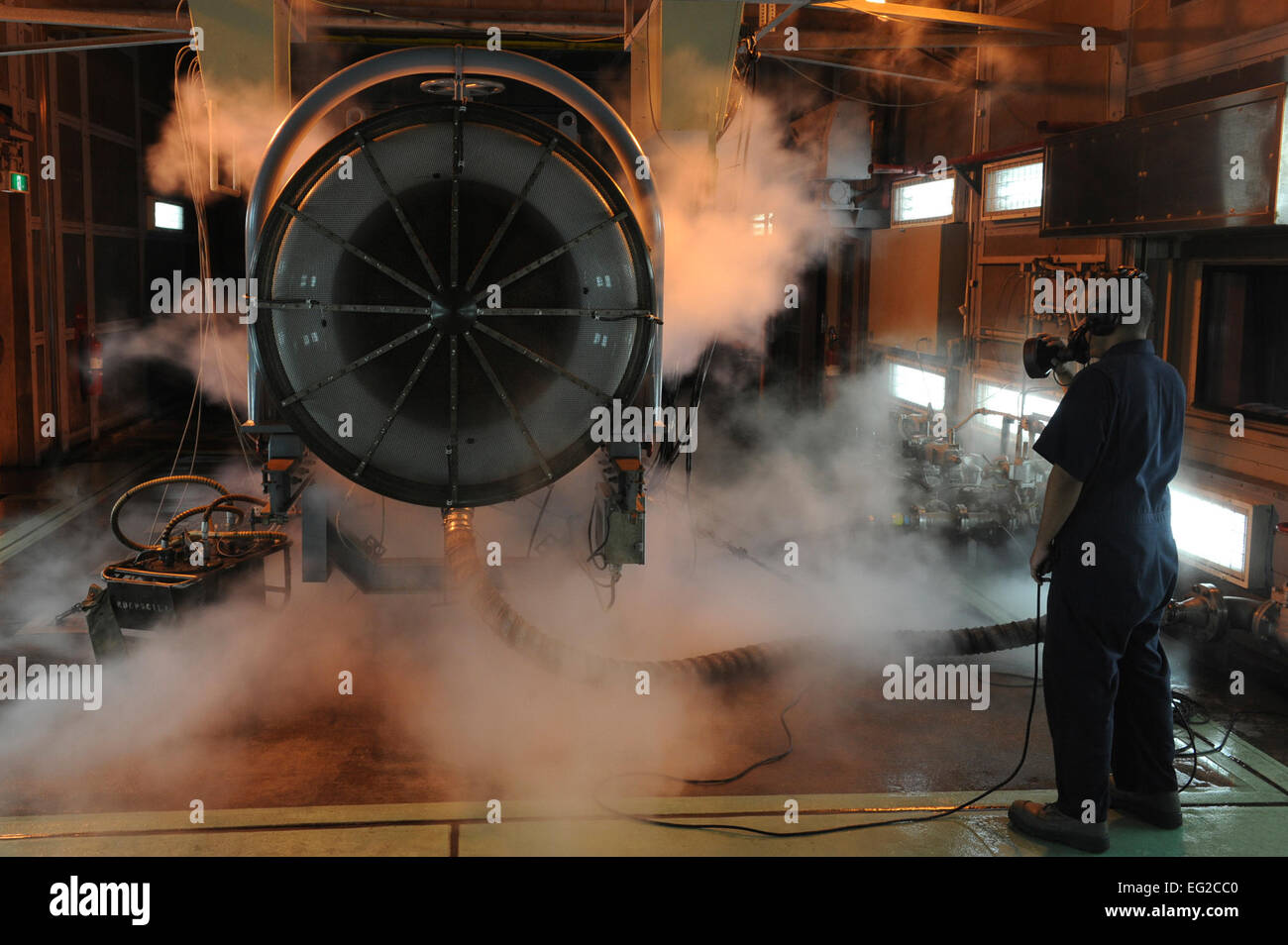 Jet engine test Banque de photographies et d’images à haute résolution ...