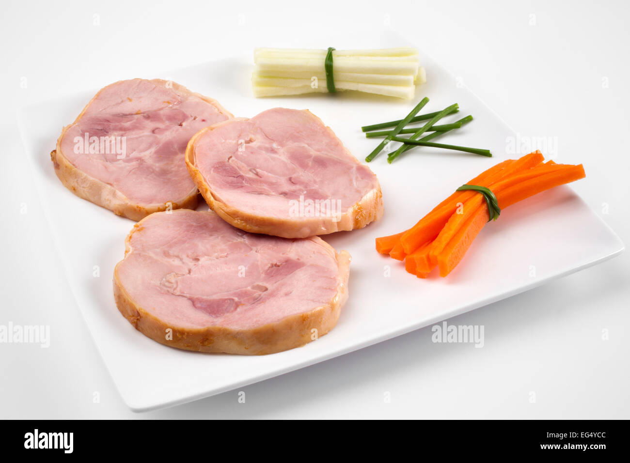 La viande froide de la dinde rôtie cuisse Photo Stock - Alamy