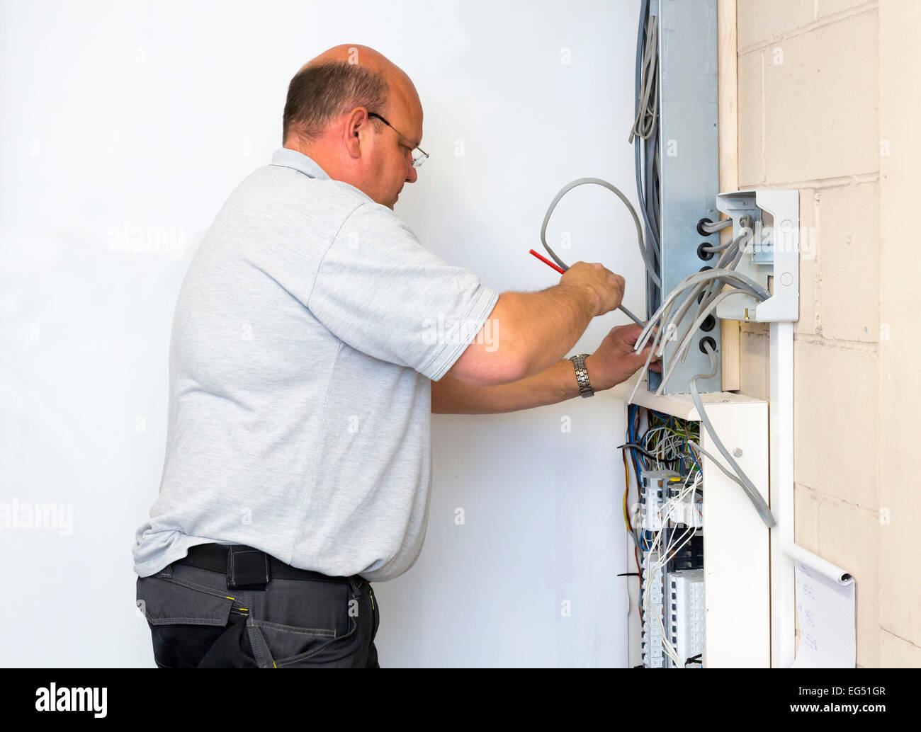 Cablage électrique Banque de photographies et d’images à haute ...