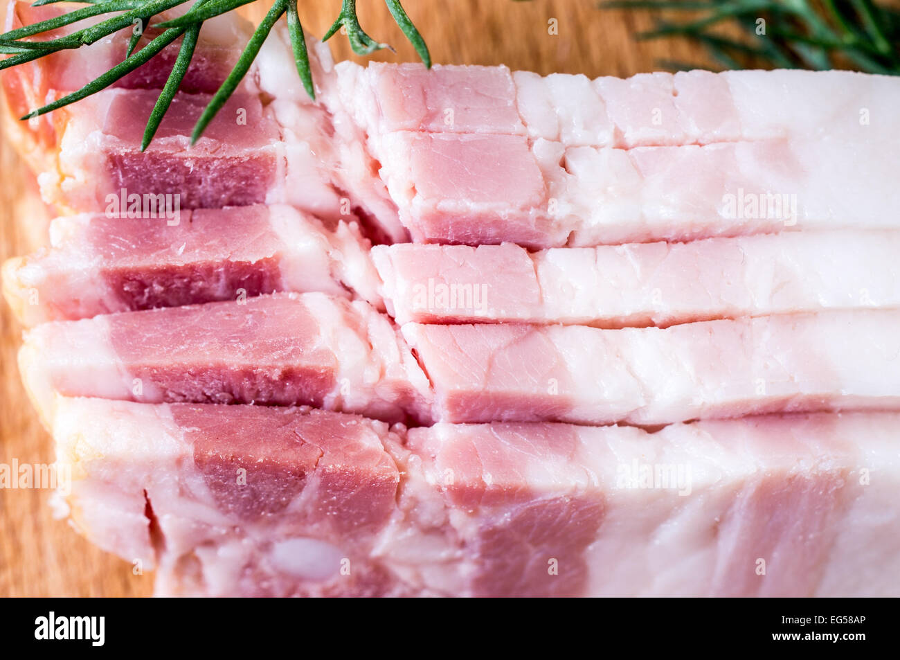 Thick cut bacon Banque de photographies et d’images à haute résolution ...