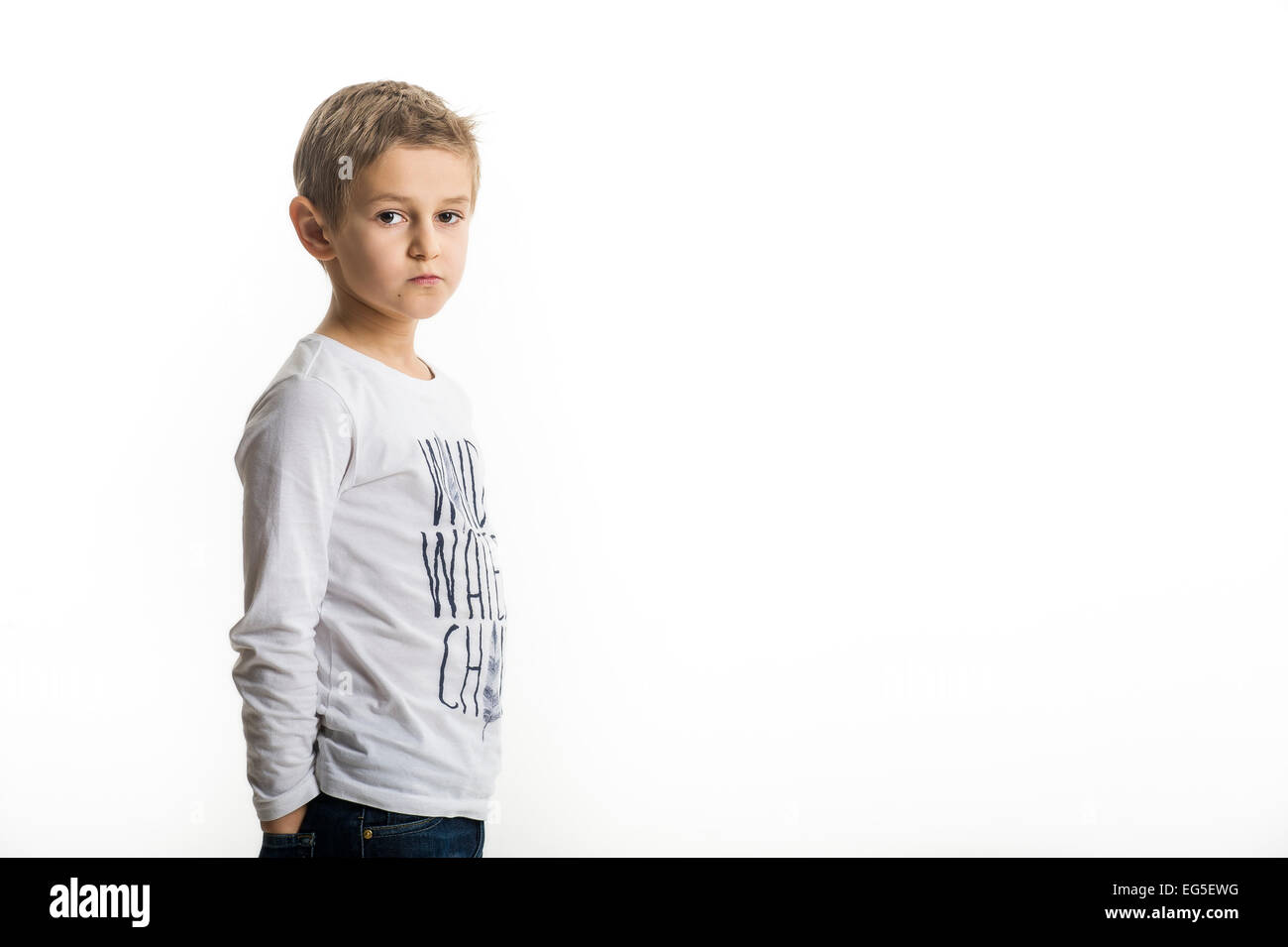 Blond jewish boy with kipa Banque de photographies et d’images à haute ...