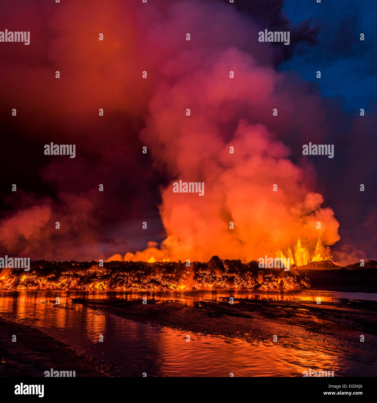 Volcan point chaud Banque de photographies et d’images à haute ...