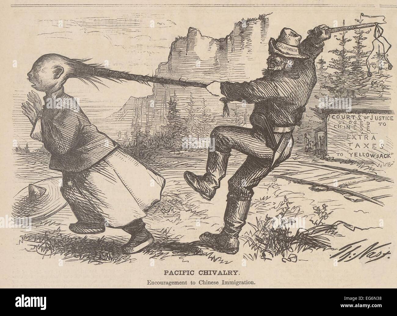 Thomas nast dessin animé Banque de photographies et d’images à haute ...