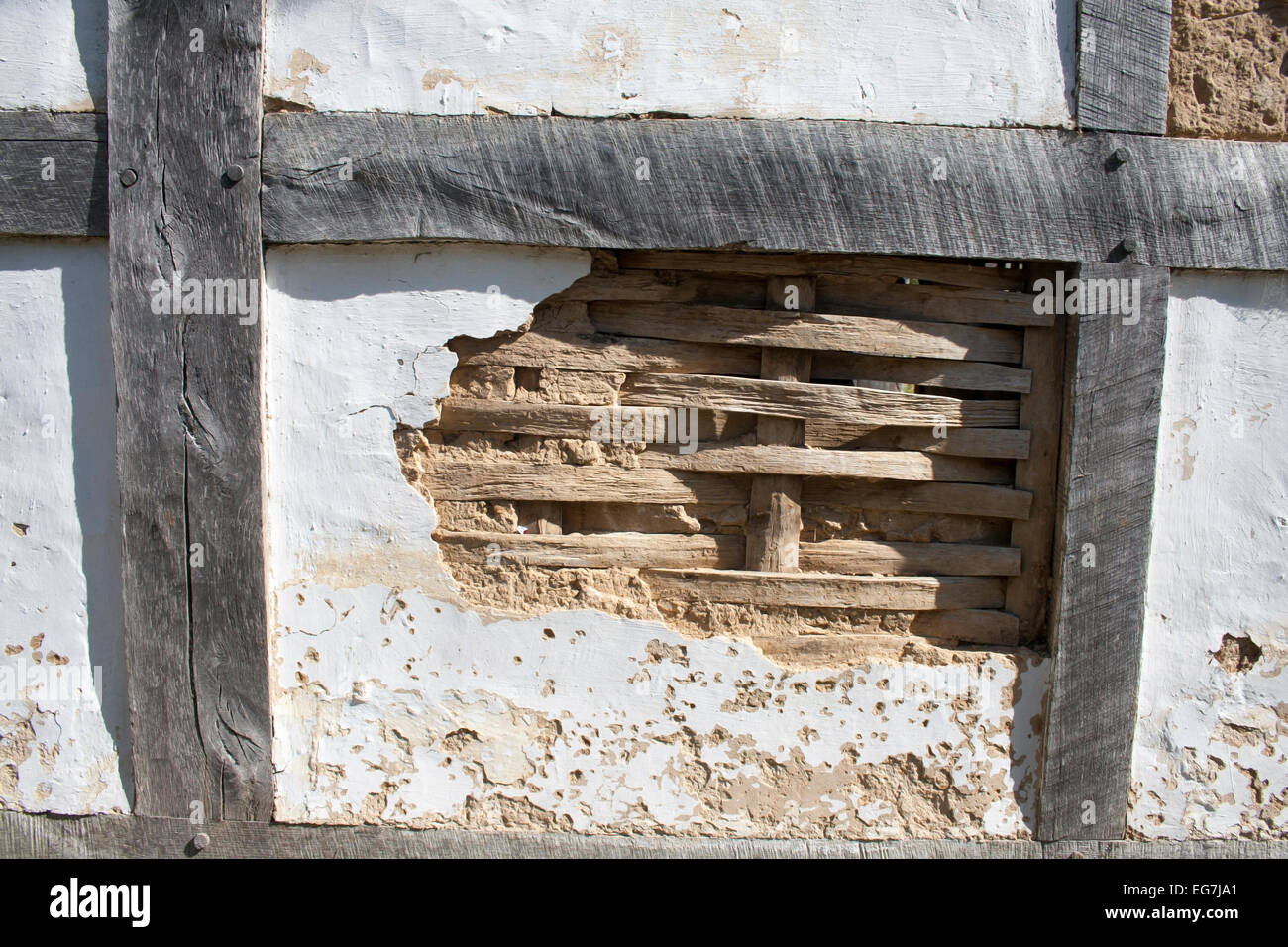 Mud and wattle construction Banque de photographies et d’images à haute ...