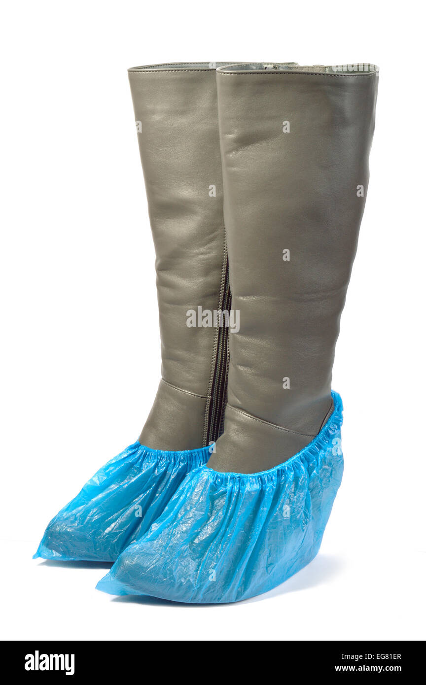 Couvre chaussures jetables Banque de photographies et d’images à haute ...