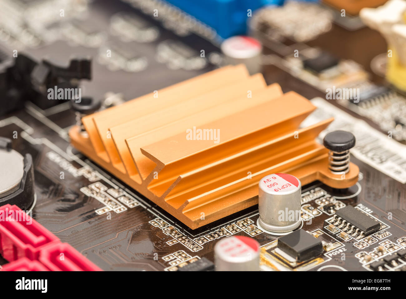 Chipset sur la carte mère Banque de photographies et d’images à haute résolution - Alamy