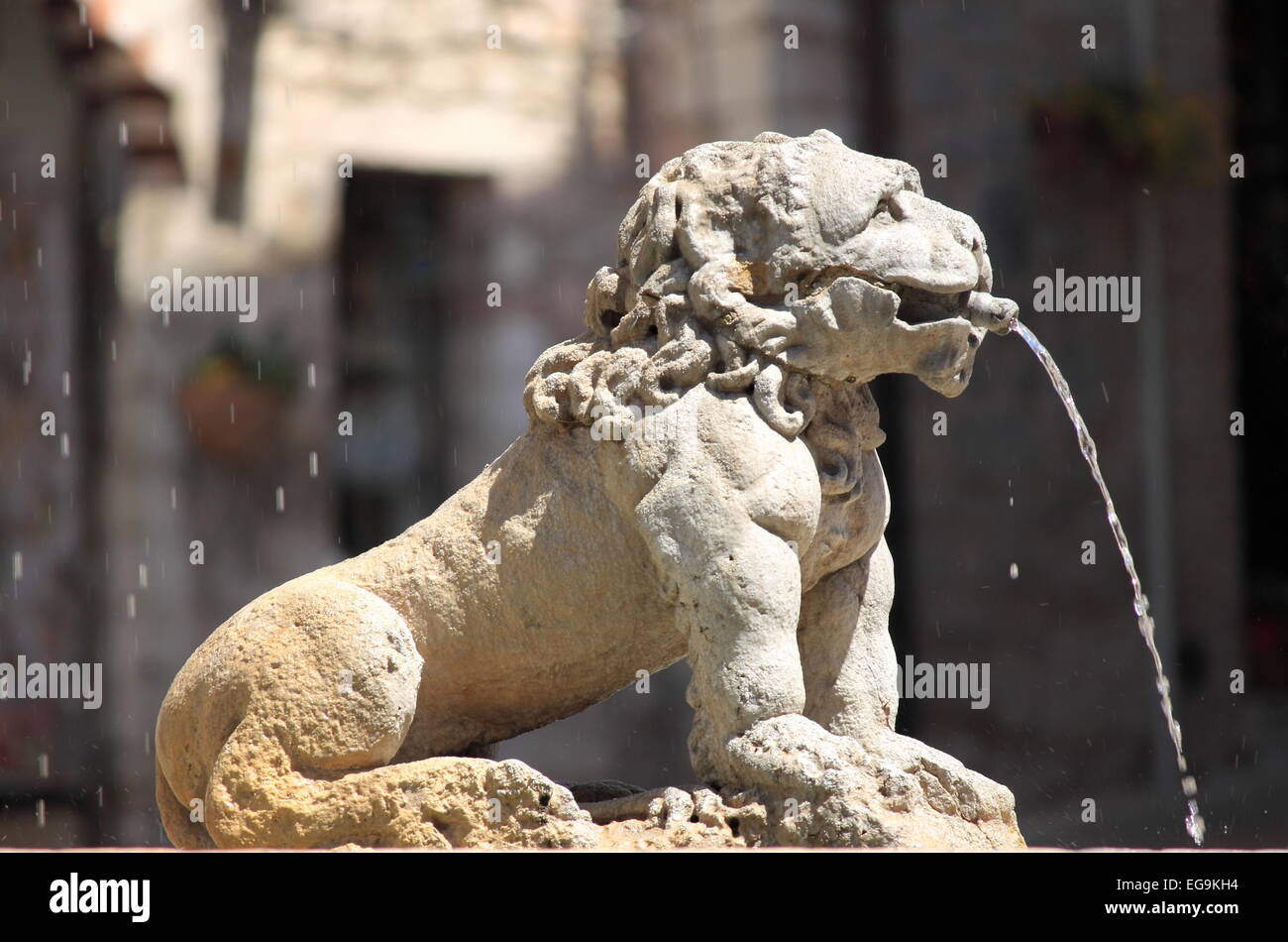Fontaine aux lions Banque de photographies et d’images à haute ...