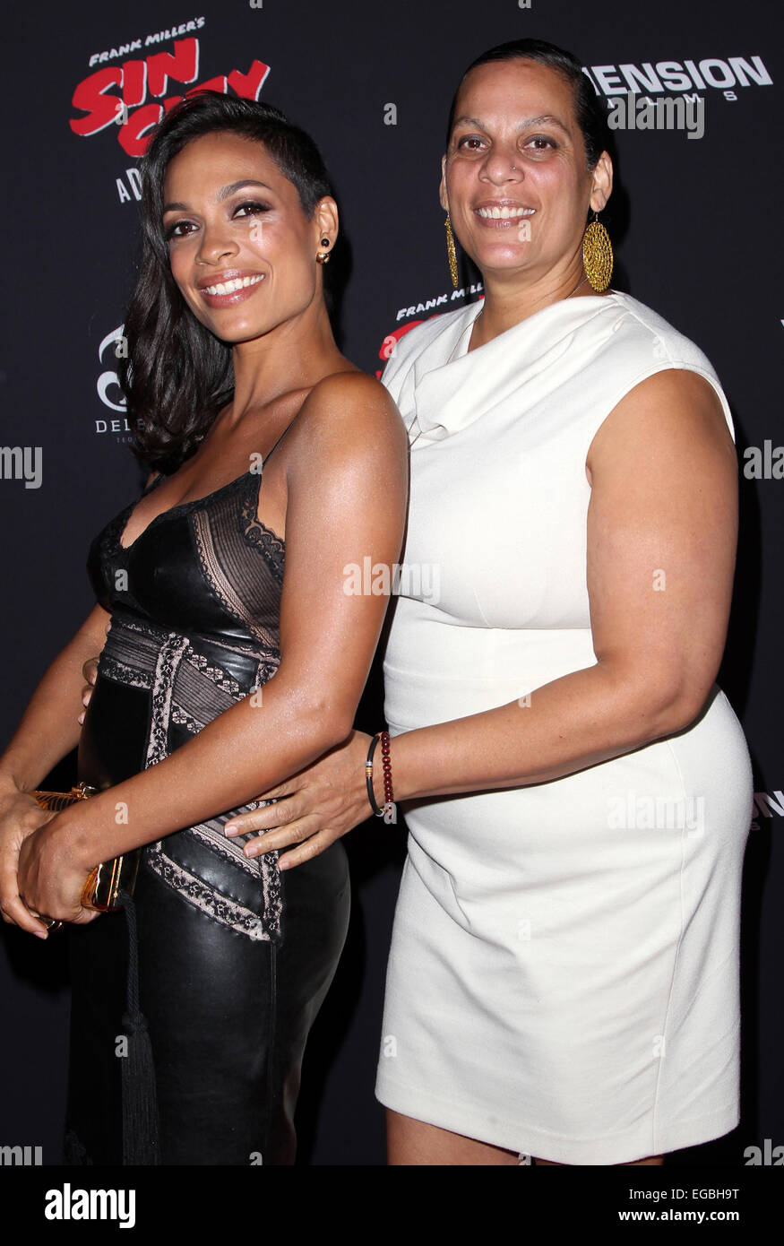Rosario dawson and isabel celeste Banque de photographies et d’images à ...