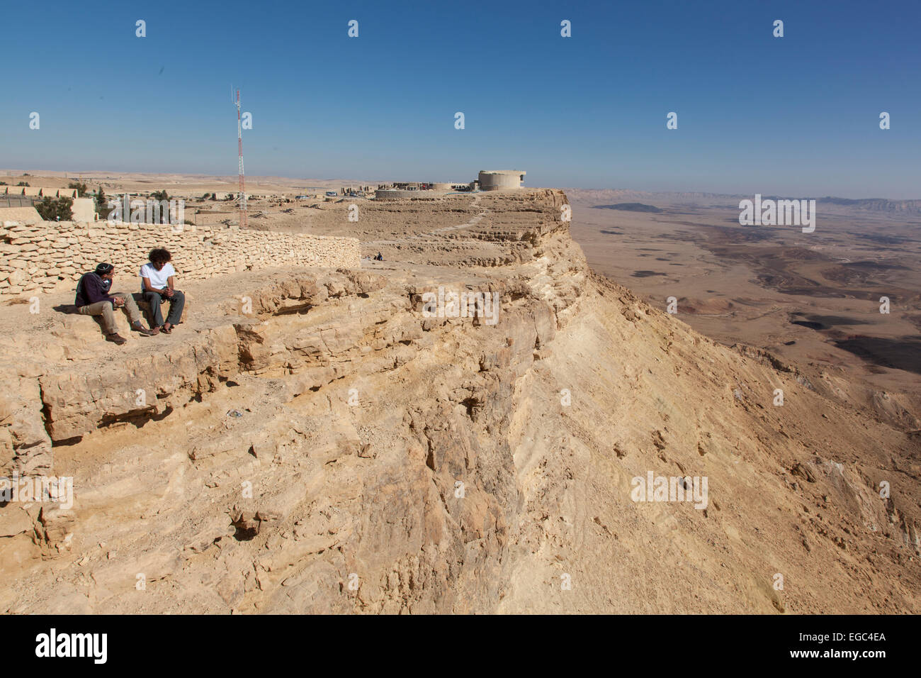 Assis par mitzpe ramon crater israel Banque de photographies et d ...