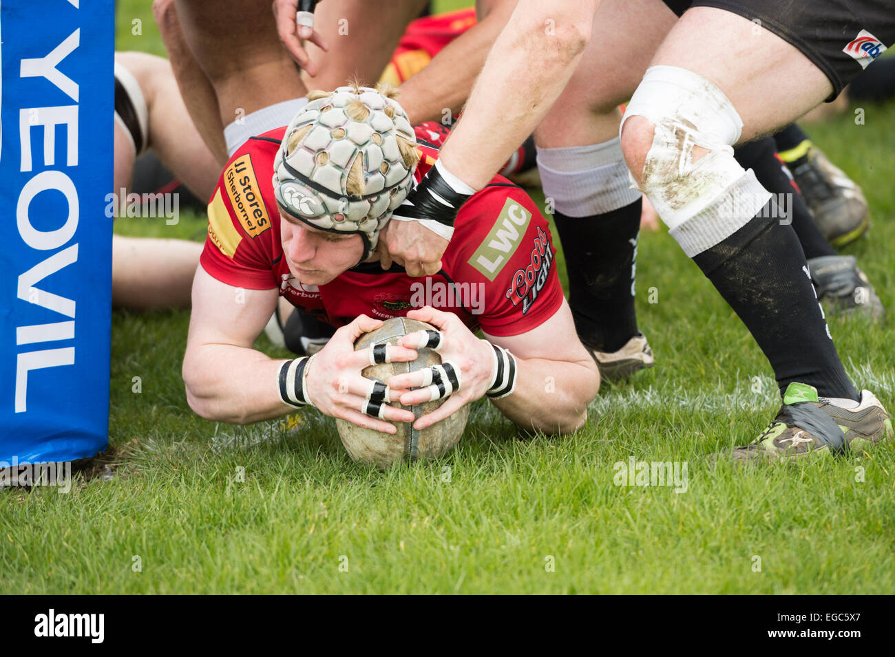 Essai de notation de rugby union Banque de photographies et d’images à ...
