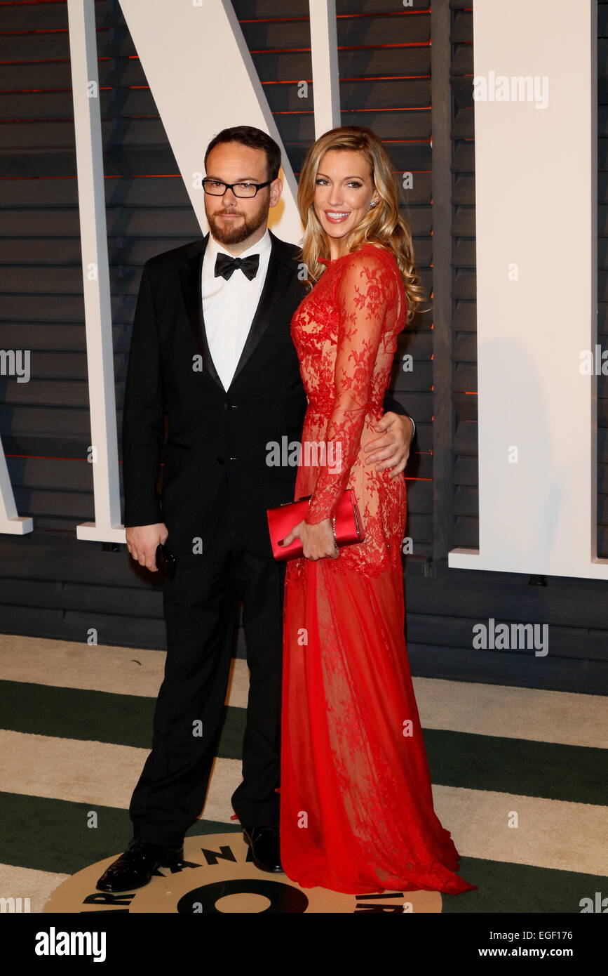 L'actrice Katie Cassidy et partenaire, producteur Dana Brunetti ...