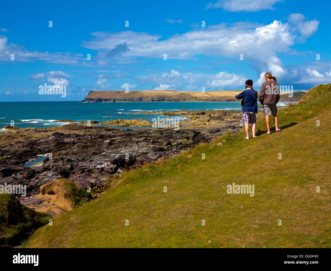 Point de trebetherick Banque de photographies et d’images à haute ...