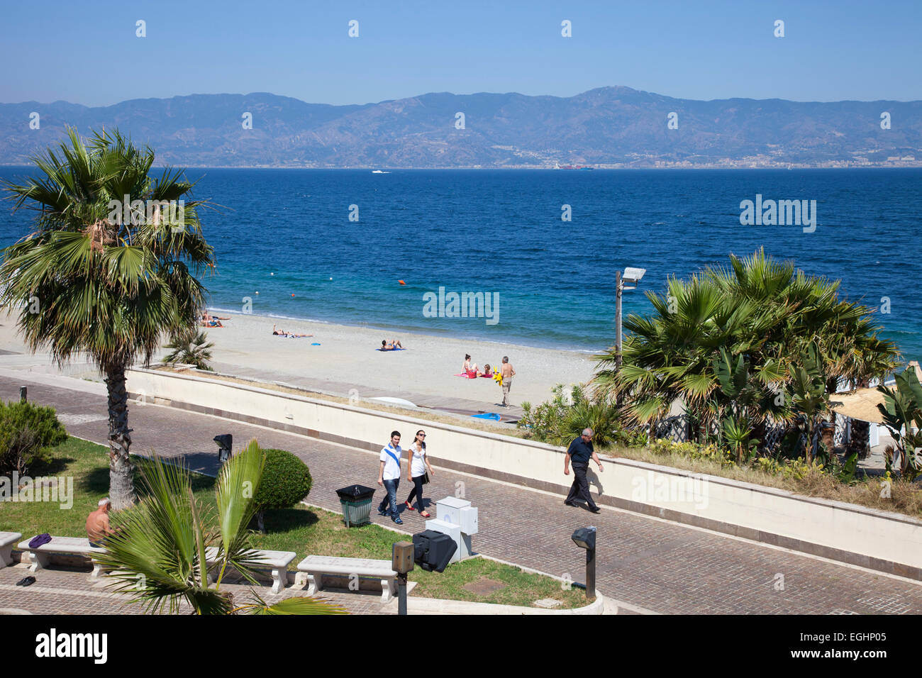 Reggio De Calabre Calabre Italie Cap Voyage