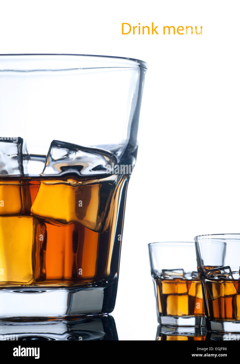 Menu alcool Banque de photographies et d’images à haute résolution - Alamy