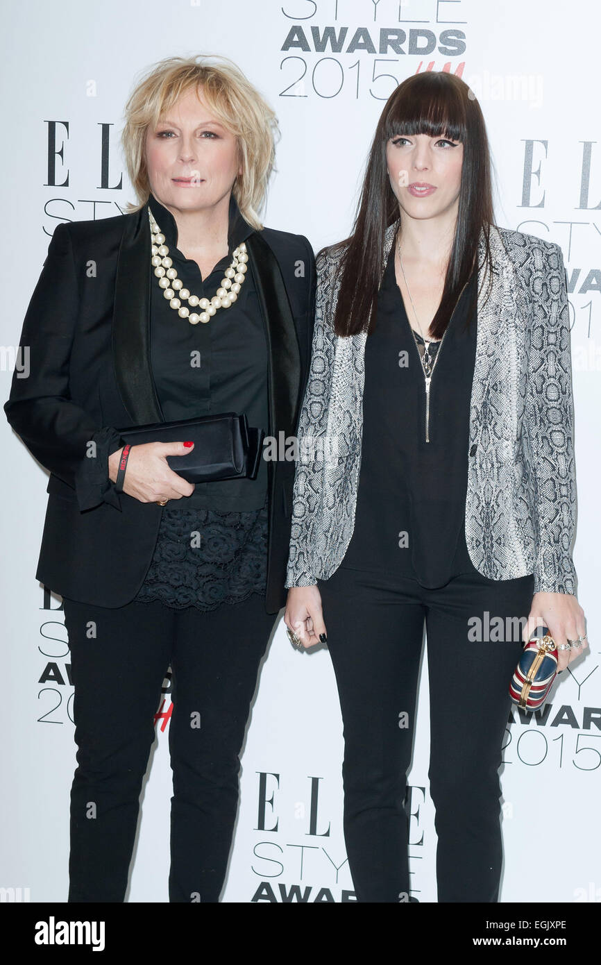 Jennifer saunders with her daughter Banque de photographies et d’images ...