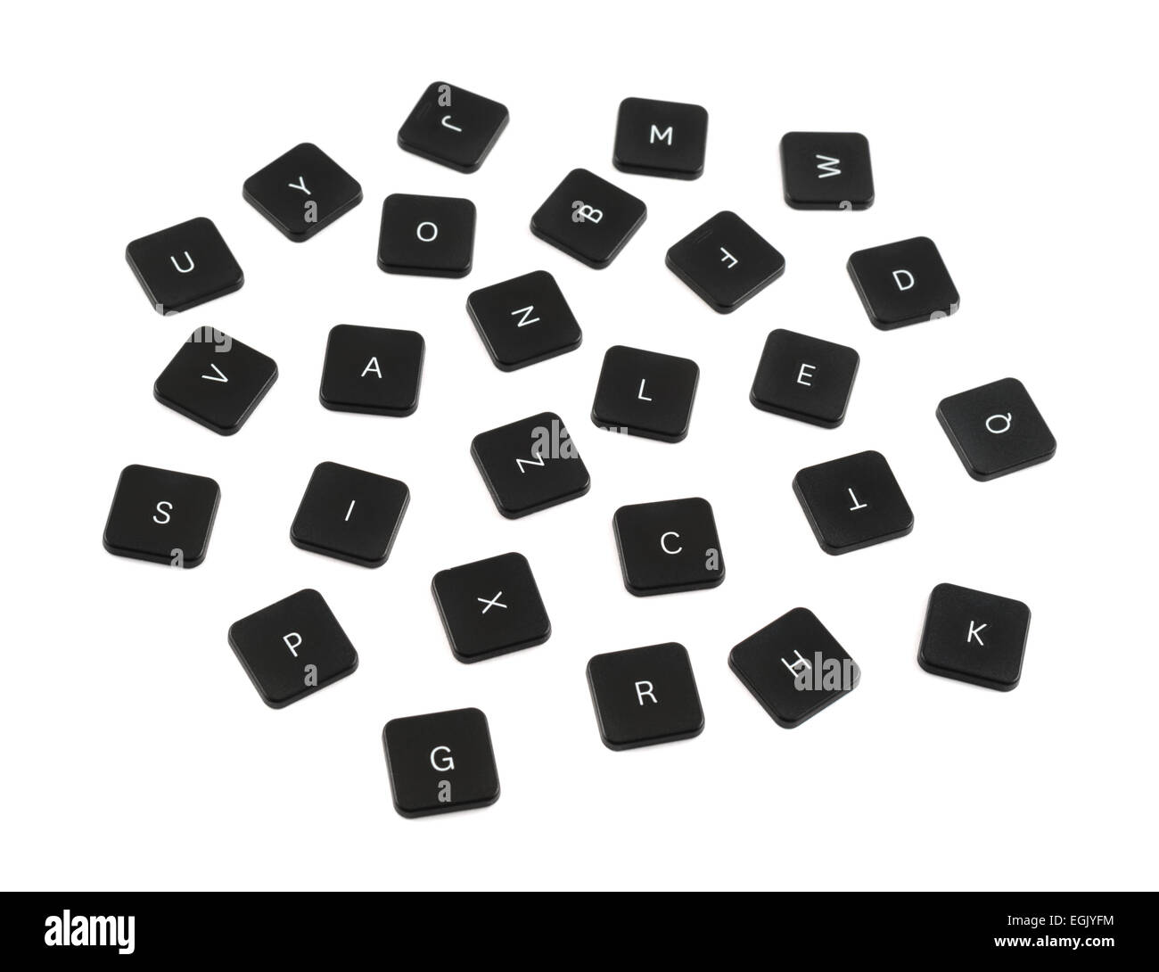 Clavier ordinateur portable touches dactylographie type bouton alphabet ...