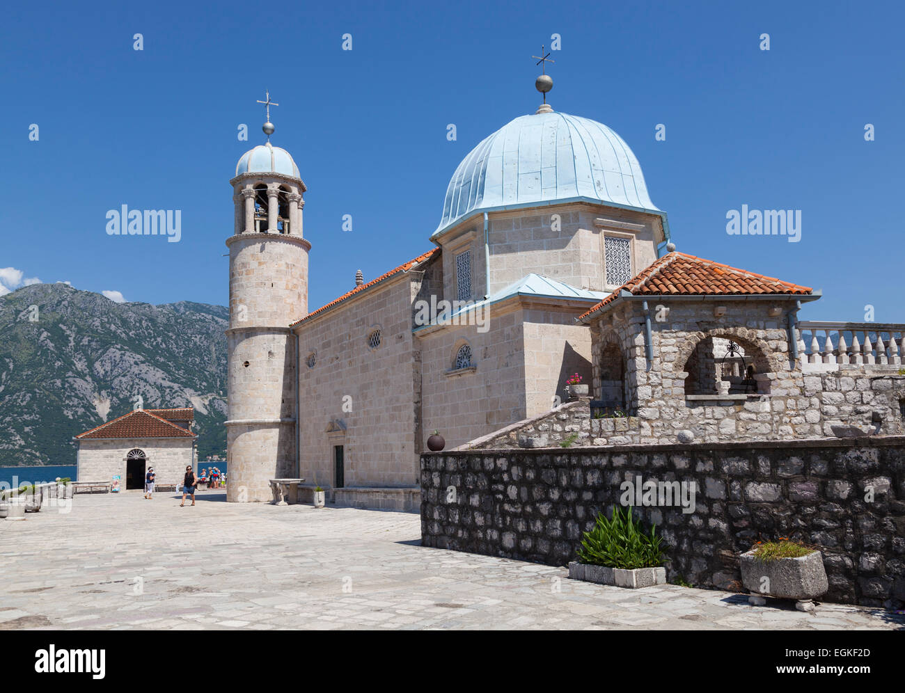Notre dame des rochers kotor bay Banque de photographies et d’images à ...