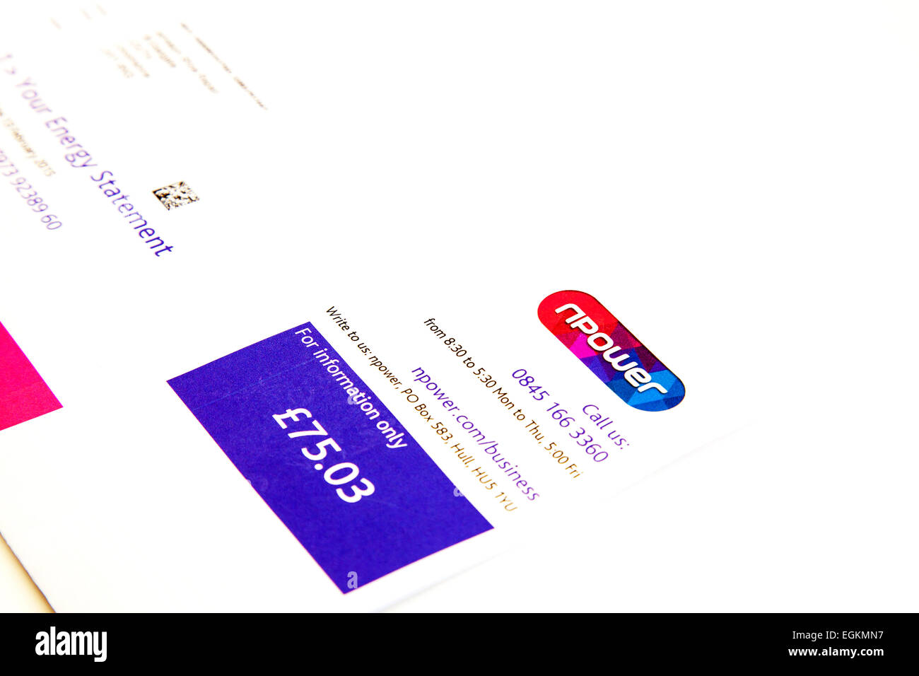 Logo npower Banque de photographies et d’images à haute résolution - Alamy