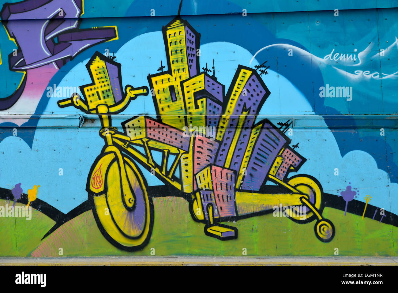 Graffiti drawing draw paint painting Banque de photographies et d ...