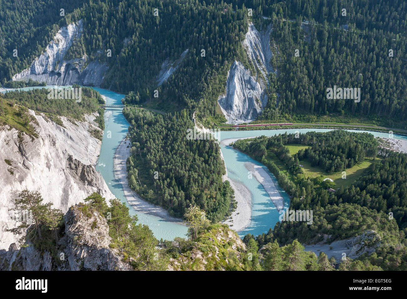 Canyon du rhin Banque de photographies et d’images à haute résolution ...