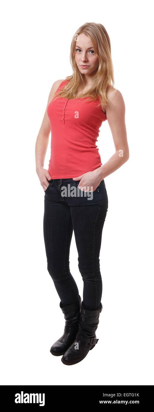 Femme maigre Banque de photographies et d’images à haute résolution - Alamy