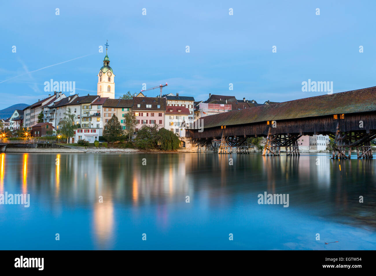 Olten old bridge Banque de photographies et d’images à haute résolution ...