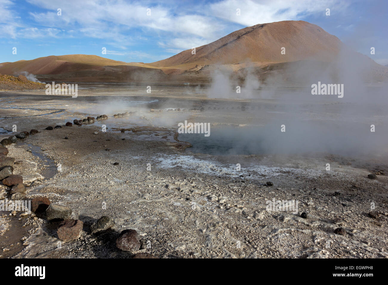 El tatio geysers Banque de photographies et d’images à haute résolution ...
