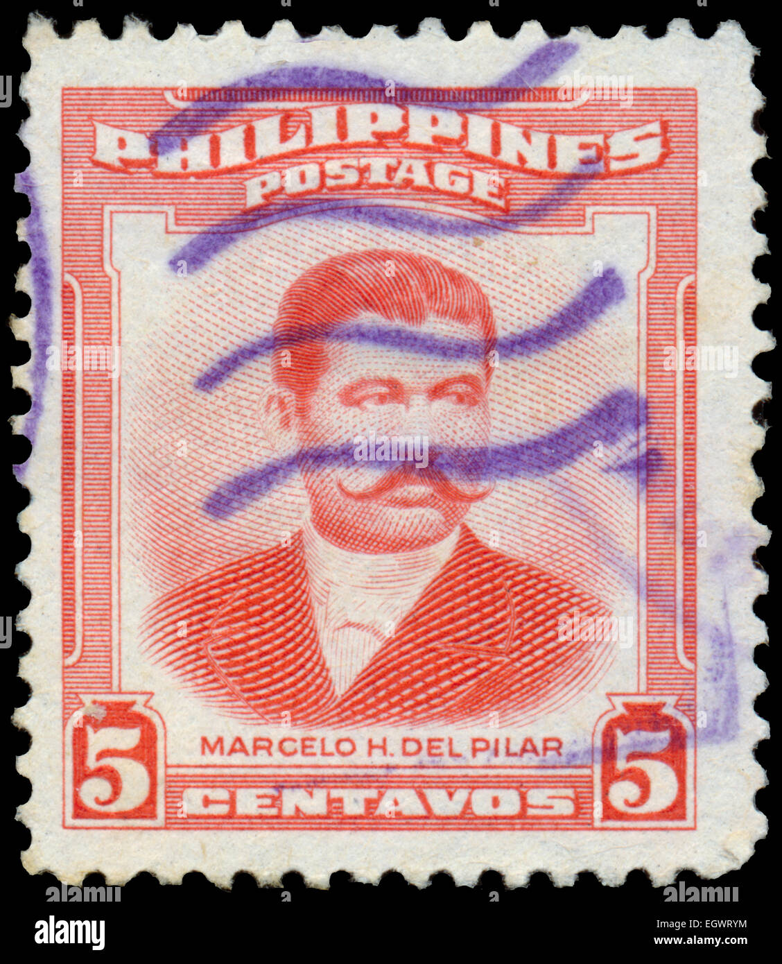 Filipino postage stamp philippines Banque de photographies et d’images ...